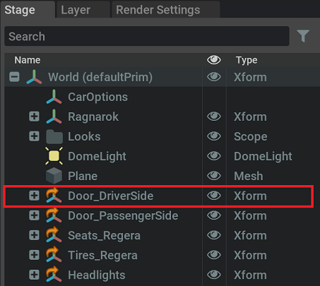 Action Graph Car Customizer Tutorial — Omniverse Extensions