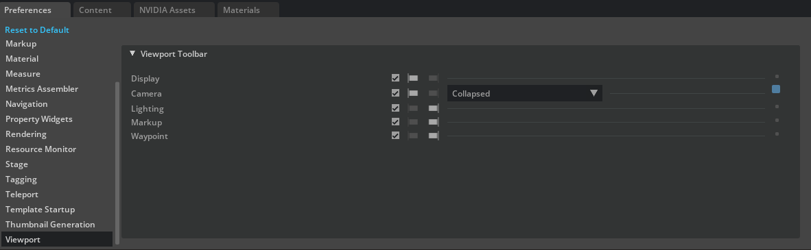 Preferences Panel — Kit CAE User Guide