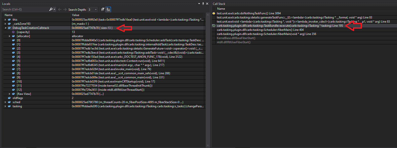 Debugging — Carbonite SDK