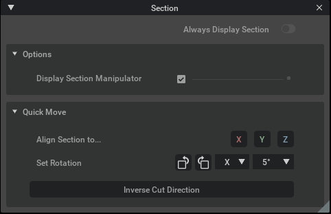 Overview — omni.kit.window.section